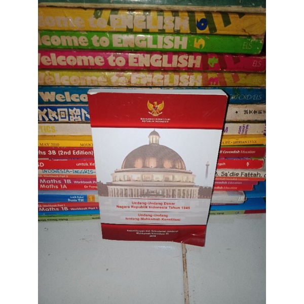 Jual Buku Asli Mulus Undang Undang Dasar Negara Republik Indonesia Tahun 1945 Undang Undang 