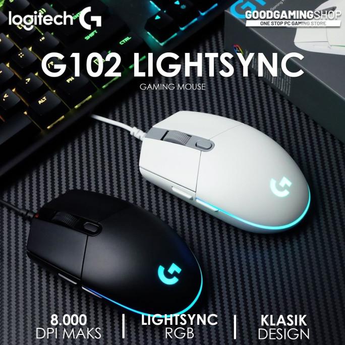 Jual ^^^^^] Logitech G102 V2 Lightsync - Gaming Mouse | Shopee Indonesia