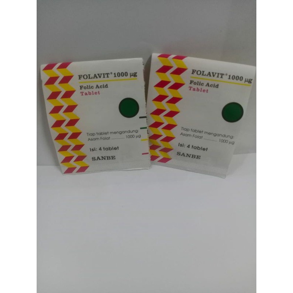 Jual Folavit Tablet 4's | Shopee Indonesia
