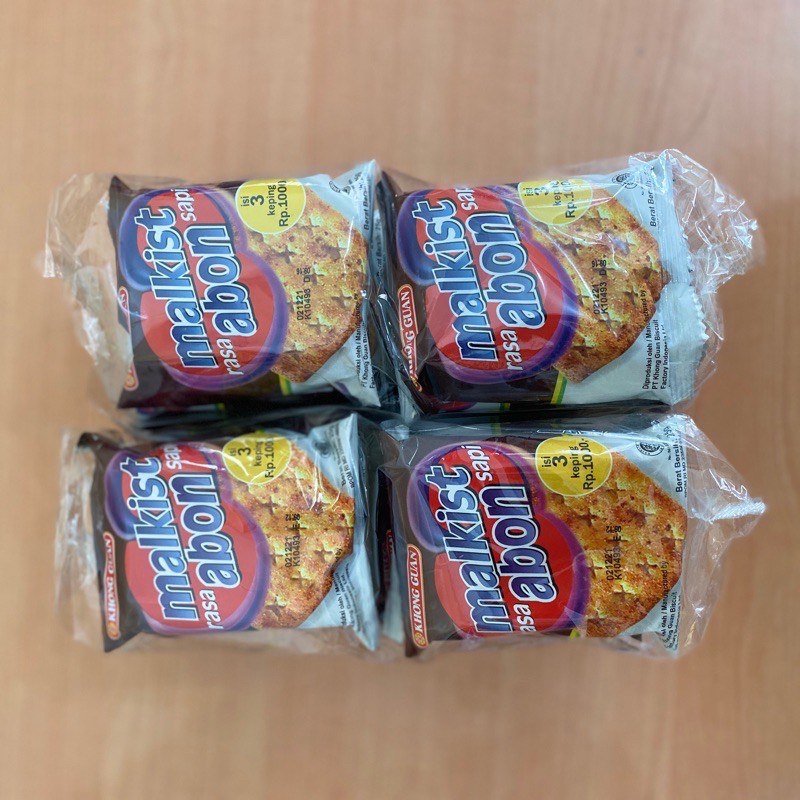 Jual KHONGGUAN MALKIST ABON RENCENG | Shopee Indonesia