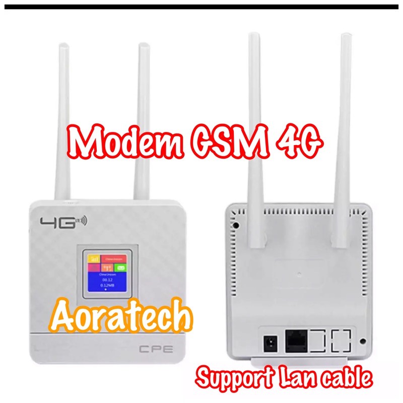 Jual Modem GSM 4G WIFI 4G LTE CPE unlock all sim card - port LAN ...