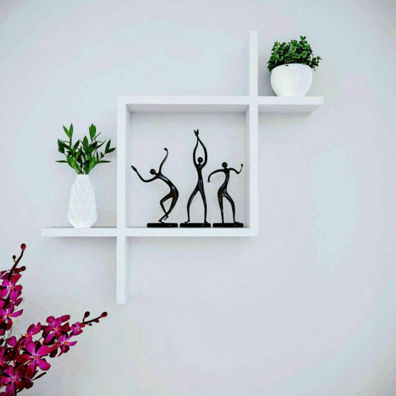 Jual Rak Dinding Flat Minimalis Modern Rak Keren Rak Foto Pigora ...
