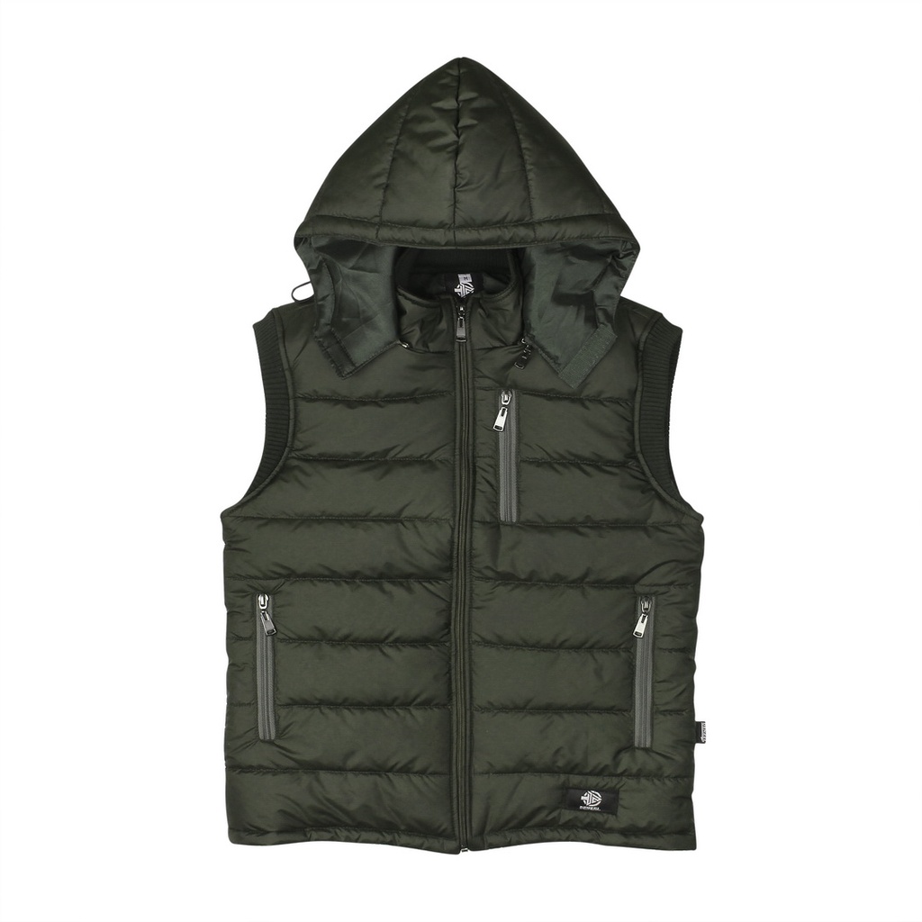 Jual DENZEL Rompi Pria DZ 034 Kuning Putih Navy - Jaket Rompi Pria ...