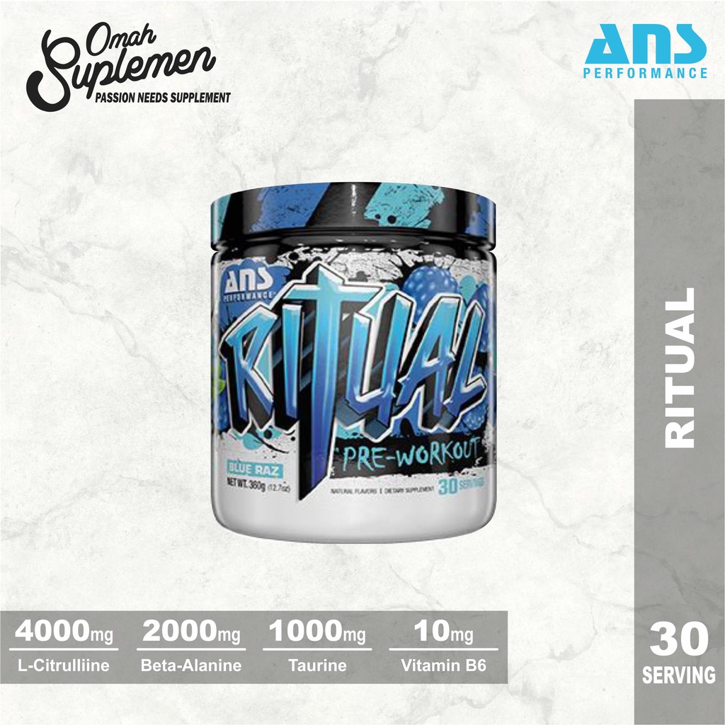 Jual ANS Ritual 30 Serving ANS Pre Workout | Shopee Indonesia