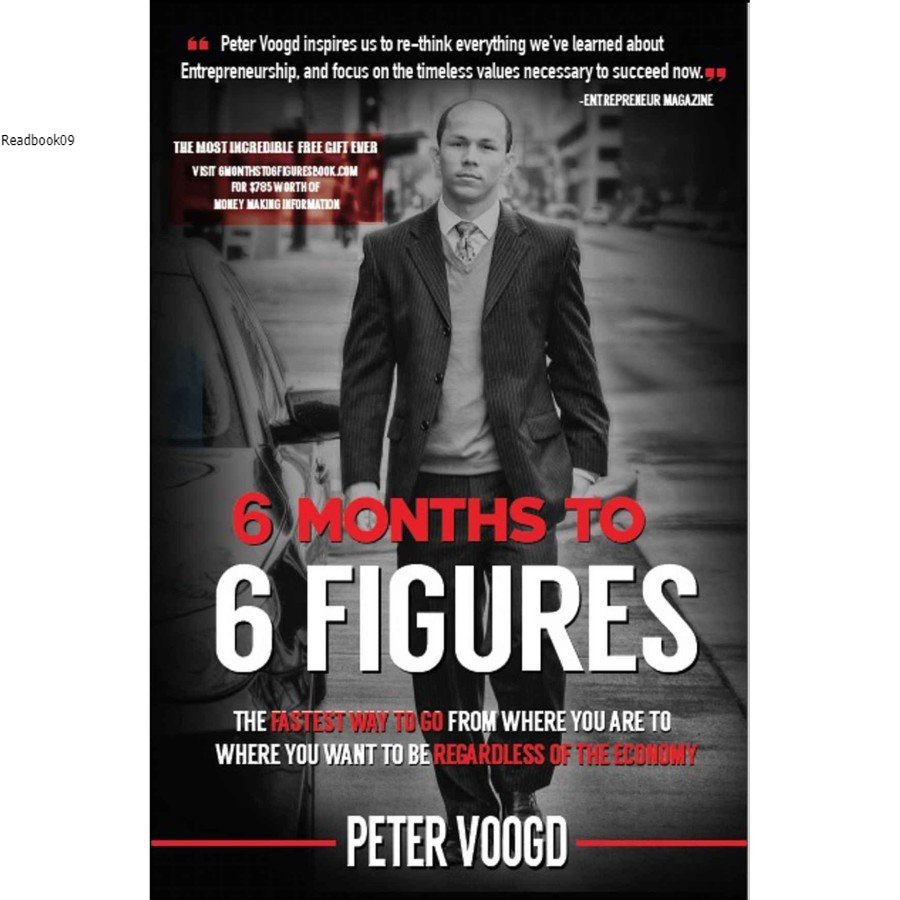 Jual BUKU 6 Months to 6 Figures (Peter Voogd) | Shopee Indonesia