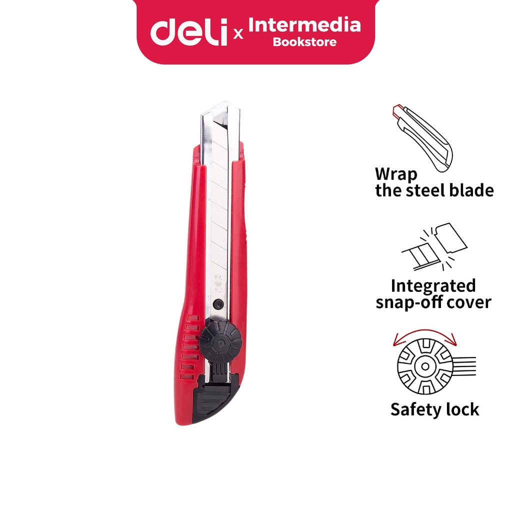 Jual Deli CD10040 Cutter memudahkan pemotongan dengan sistem kunci ...