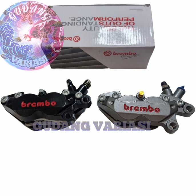 Jual kaliper monoblok 4 PISTON BIG POT JUMBO KANAN GRADE A20 GDG00 | Shopee Indonesia