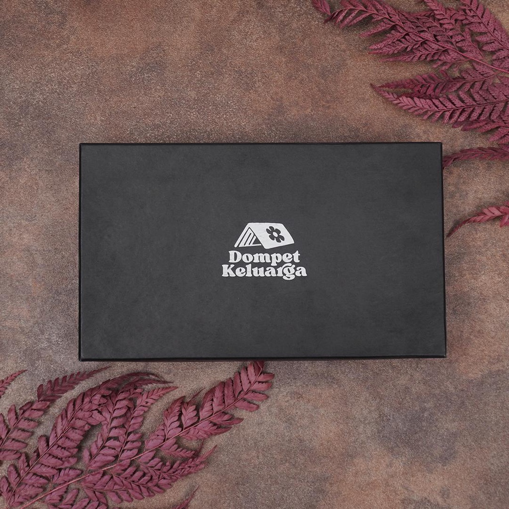 Jual Tambahan Box Eksklusif Kardus Packing Hitam Dompet Keluarga ...