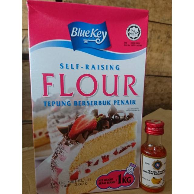 Jual Paket Hemat ( 1ktk Tepung Bluekey + 1Botol Minyak Pisang ...