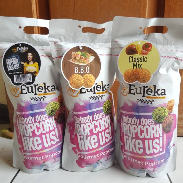 Jual EUREKA POPCORN MALAYSIA IMPORT KEMASAN PACK 140GR | Shopee Indonesia