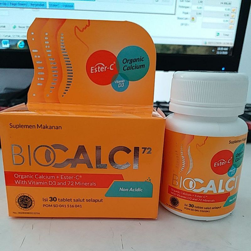 Jual BIOCALCI BOTOL ISI 30 CAP | Shopee Indonesia
