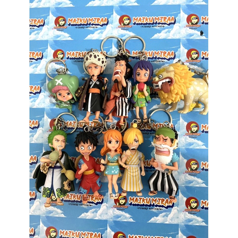Jual Figure Keychain / Gantungan Kunci Anime One Piece Land Wano Series ...