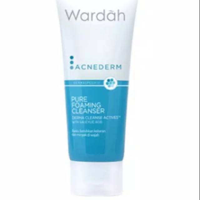 Jual Wardah Acne Derm Pure Foaming Cleanser 60 ml | Shopee Indonesia