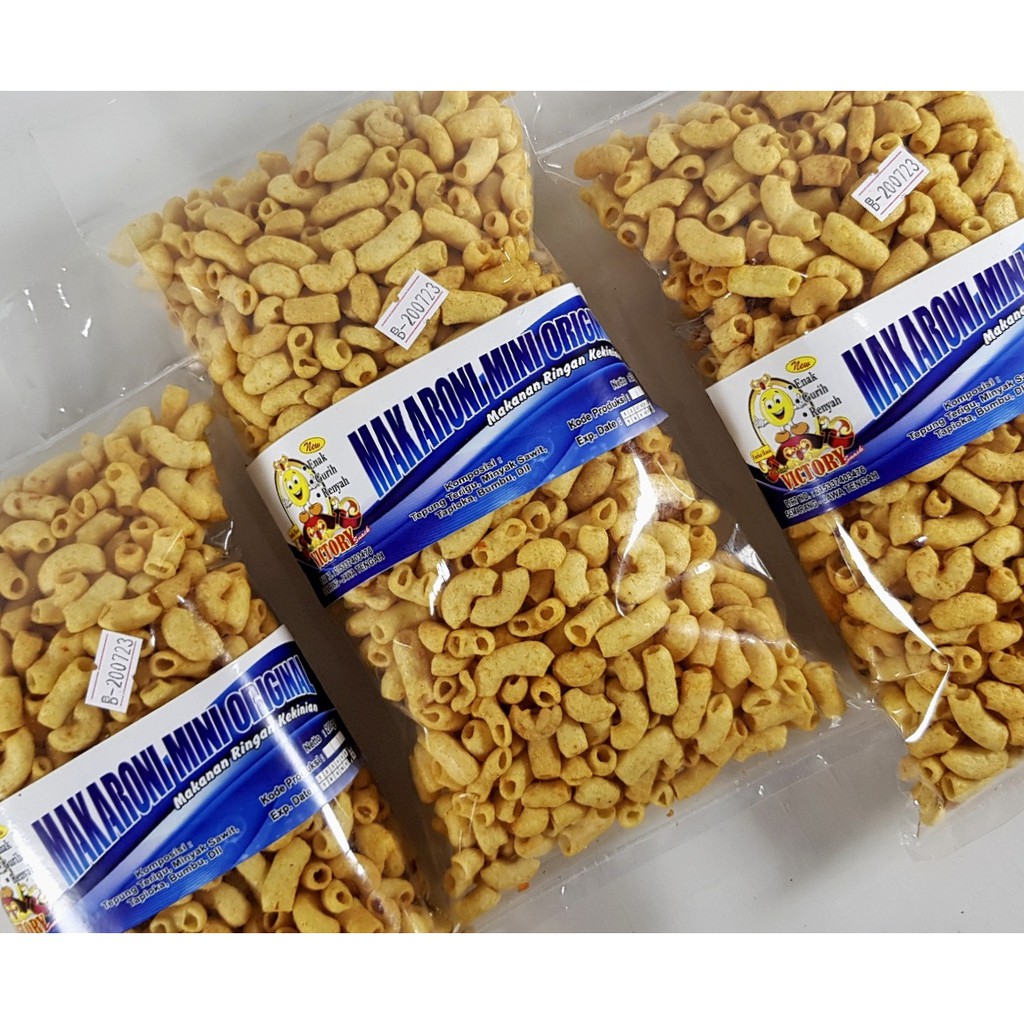 Jual Victory Snack - Camilan Makroni Mini Original / Makroni Bantet ...
