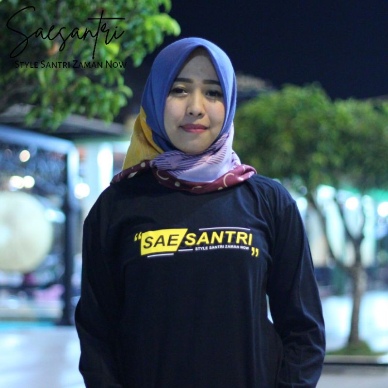 Jual KAOS SANTRI PUTRI || SAESANTRI | Shopee Indonesia