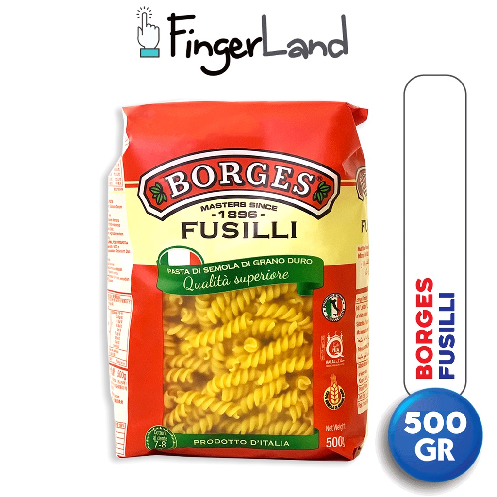 Jual BORGES Fusili Pasta 500 gram Pasta Fusili Instan | Shopee Indonesia