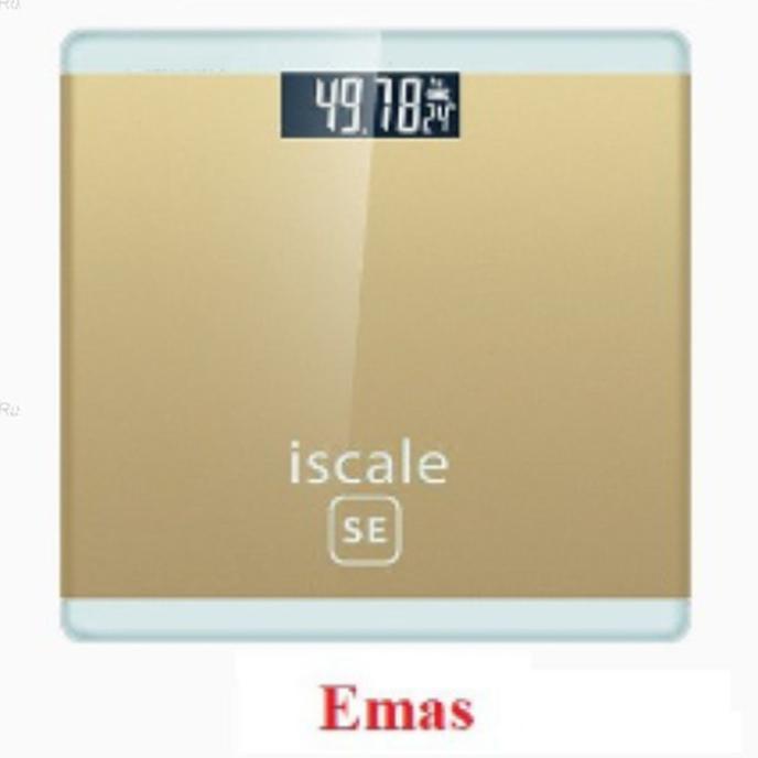 Jual Timbangan Badan Digital Indikator Suhu Murah Iscale - Kuning ...