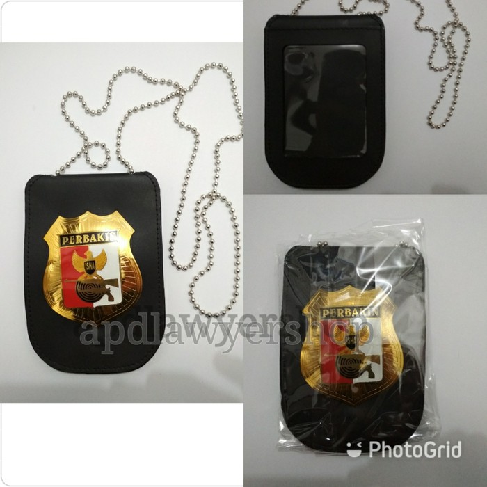 Jual Name Tag Id Card Dompet Kalung Lencana PERBAKIN Originalkwalitas ...