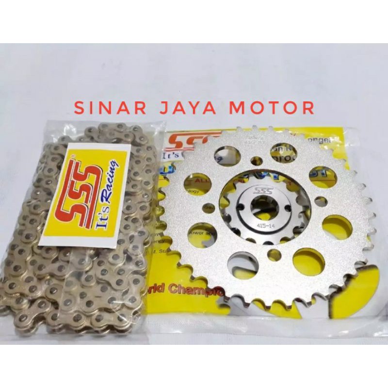Jual gear sss gir sss cb150 cbr150 cb150r cbr150r tiger megapro gl pro verza sonic 150 415 tipis ...