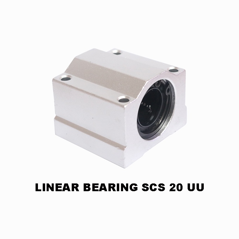 Jual EELIC LBB-SCS20UU Linear bearing block scs 20uu dengan ukuran lubang besi 20 mm 3d printer ...