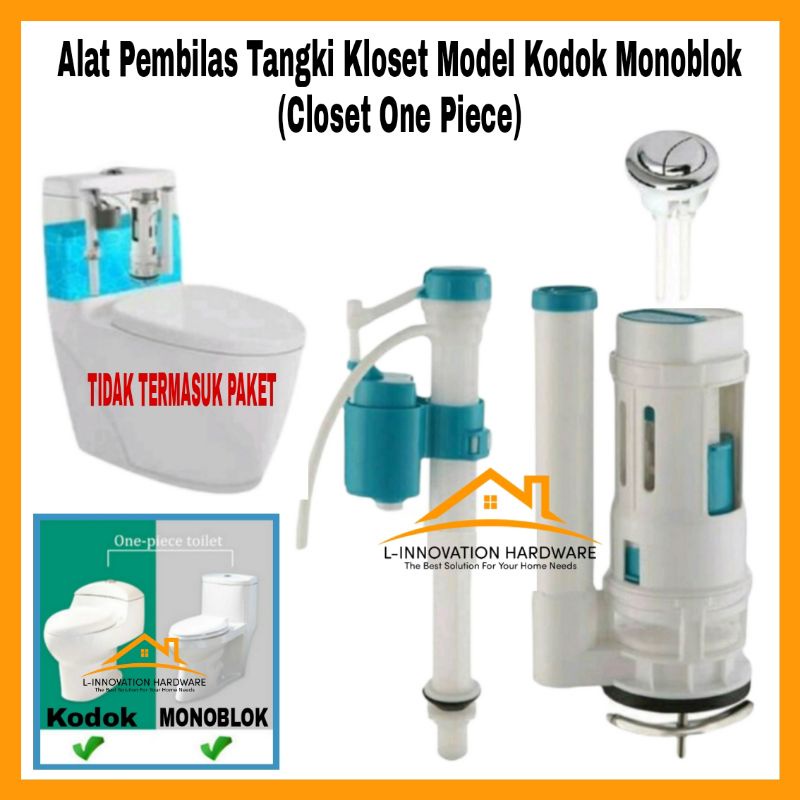 Jual Pelampung Kloset Kodok Dual Flush Isi Alat Tangki Closet Pembilas ...