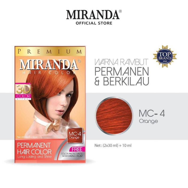Jual Miranda Semir 30ML pewarna rambut miranda | Shopee Indonesia