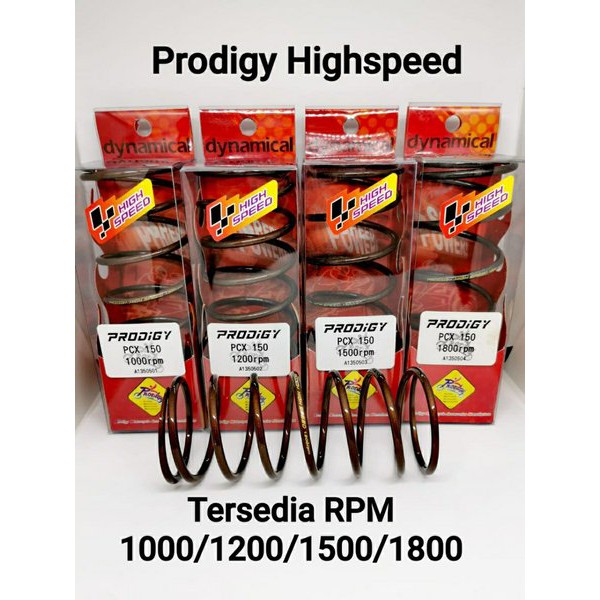 Jual Per Torsi/Torque CVT Honda PCX - Vario 150 Prodigy Racing | Shopee ...