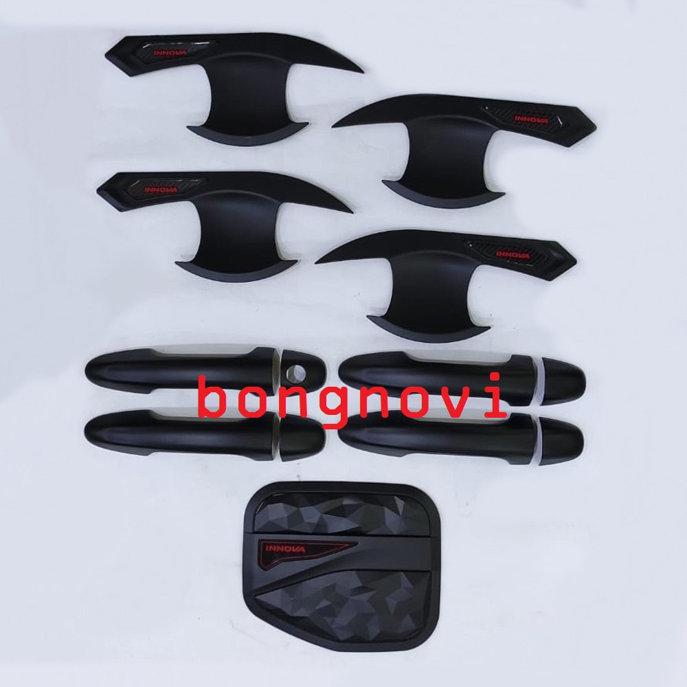 Jual paket outer handle all new innova hitam | Shopee Indonesia