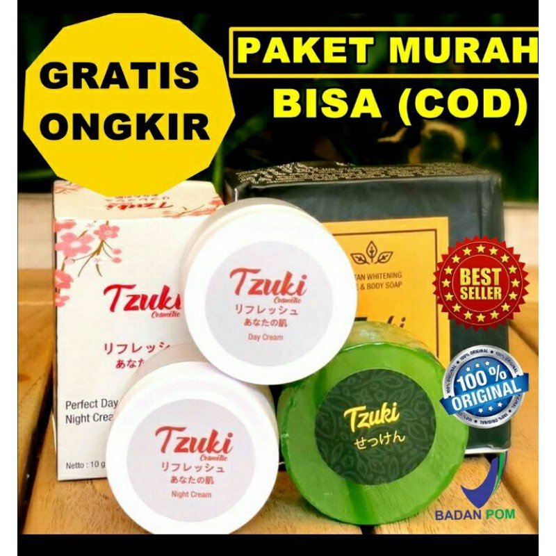 Jual paket cream tzuki 100% | Shopee Indonesia