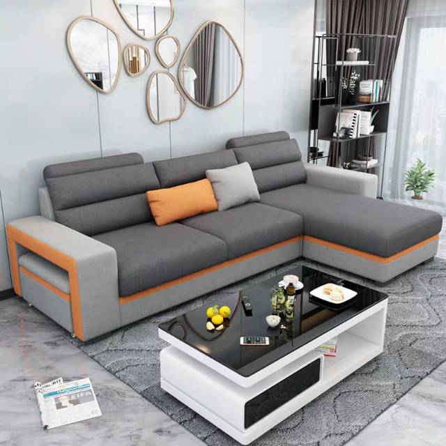 Jual Sofa Leter L Minimalis Ruang Tamu | Shopee Indonesia