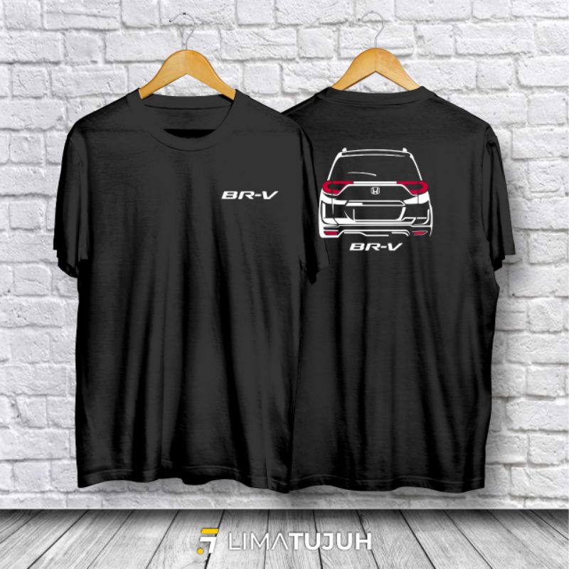 Jual Baju Kaos Honda BR-V / Kaos Otomotif ( logo + a4) Katun Premium 30s (YSC) | Shopee Indonesia