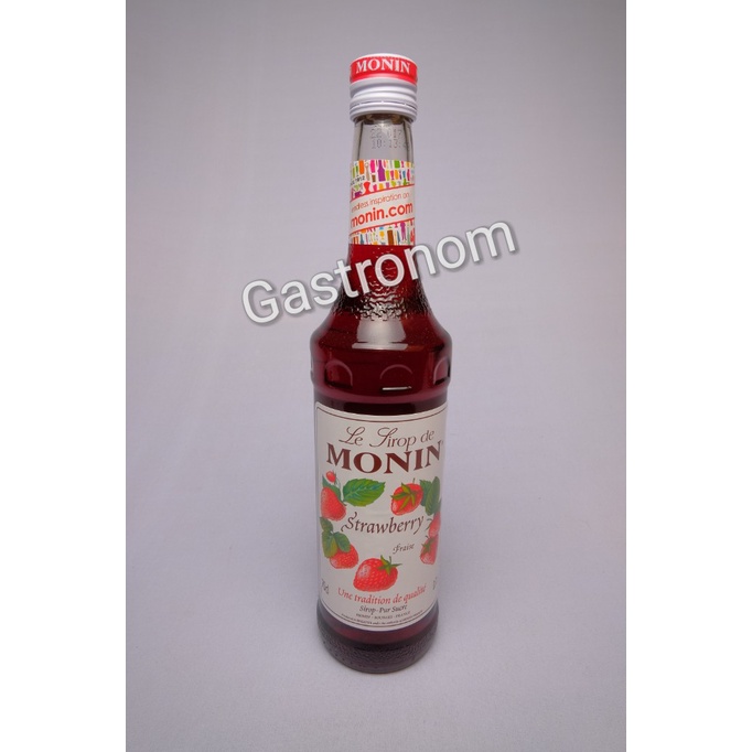 Jual Monin Strawberry Syrup / Sirup Monin Strawberry 700ml | Shopee ...