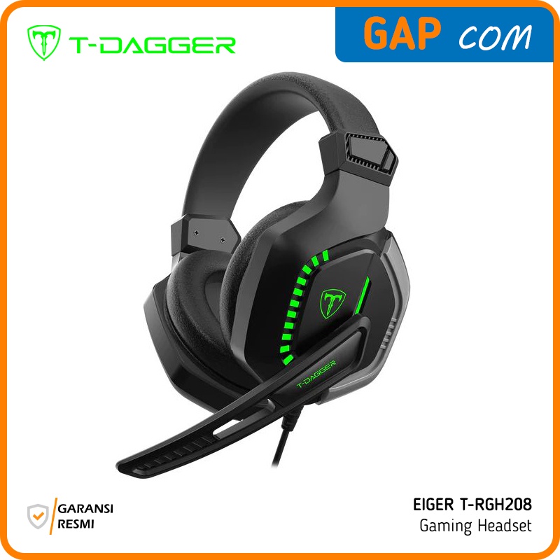 Jual Headset Gaming T-Dagger T-RGH201 Eiger 3.5mm+USB Bass Stereo Sound RGB | Shopee Indonesia