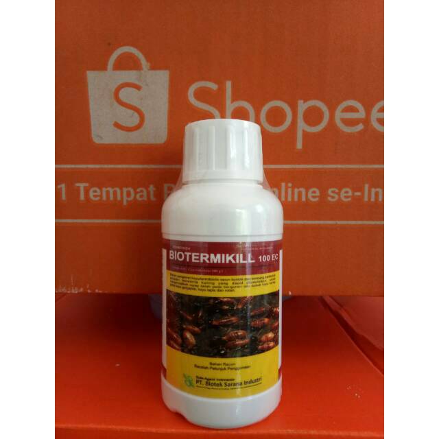 Jual BIOTERMIKILL 100mL OBAT ANTI RAYAP Bangunan Kayu AMPUH!PALING MURAH! Bio termikil PENGAWET ...
