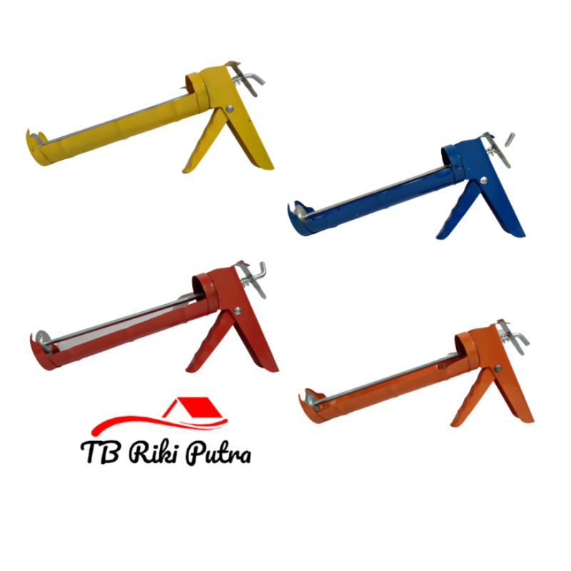 Jual Tembakan Lem Kaca Sealent Silicon / Alat Tembak Lem Aquarium Botol ...