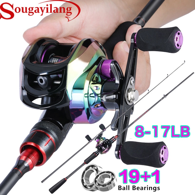 Jual Sougayilang Pancingan Set Lengkap Joran Pancing Fishing rod Casting Reel 2 Section 1 8-2.1m ...