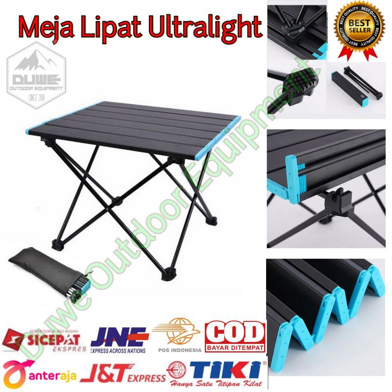 Jual MEJA LIPAT PORTABLE-MEJA CAMPING ULTRALIGHT-MEJA PIKNIK | Shopee ...