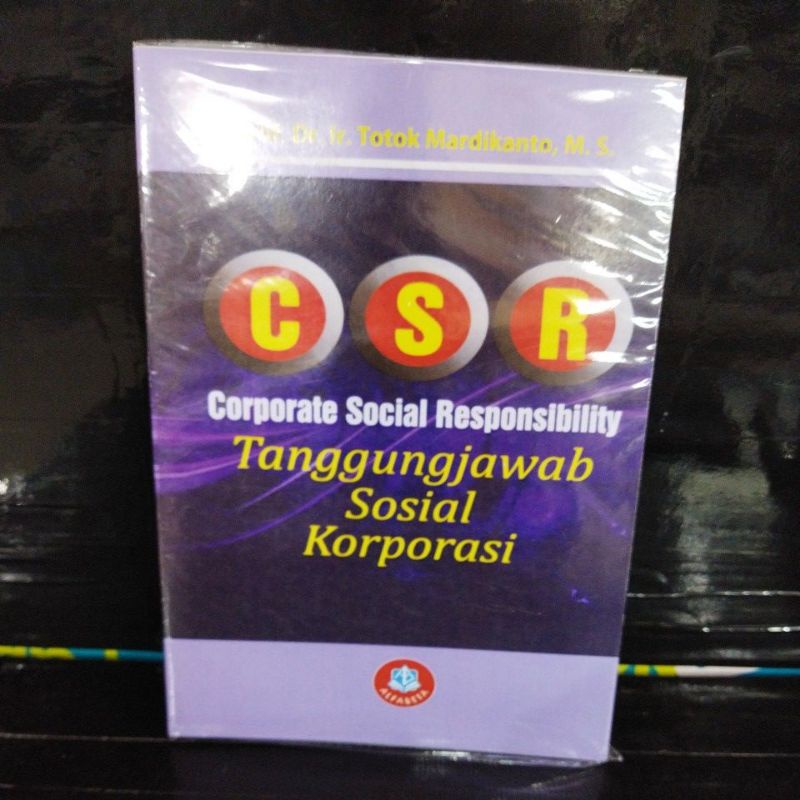 Jual CSR CORPORATE SOCIAL RESPONSIBILITY. TANGGUNGJAWAB SOSIAL ...