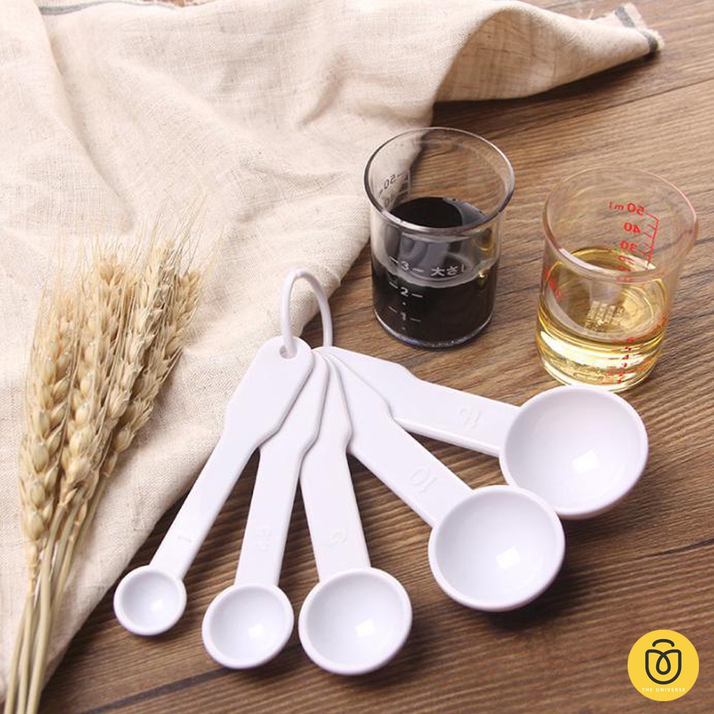Jual Sendok Takar Set 5IN1 Measuring Spoon Sendok Ukur Bumbu Dapur ...