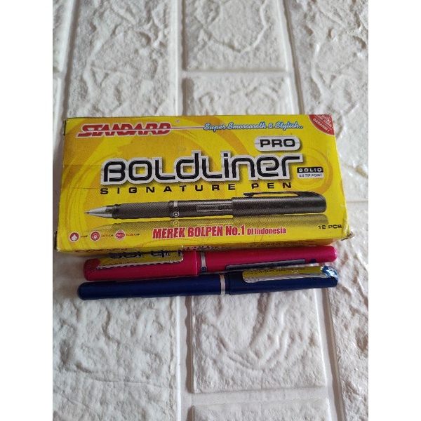 Jual 1PCS!! Pena boldliner Pro 0.8/pena tanda tangan/pulpen boldliner ...