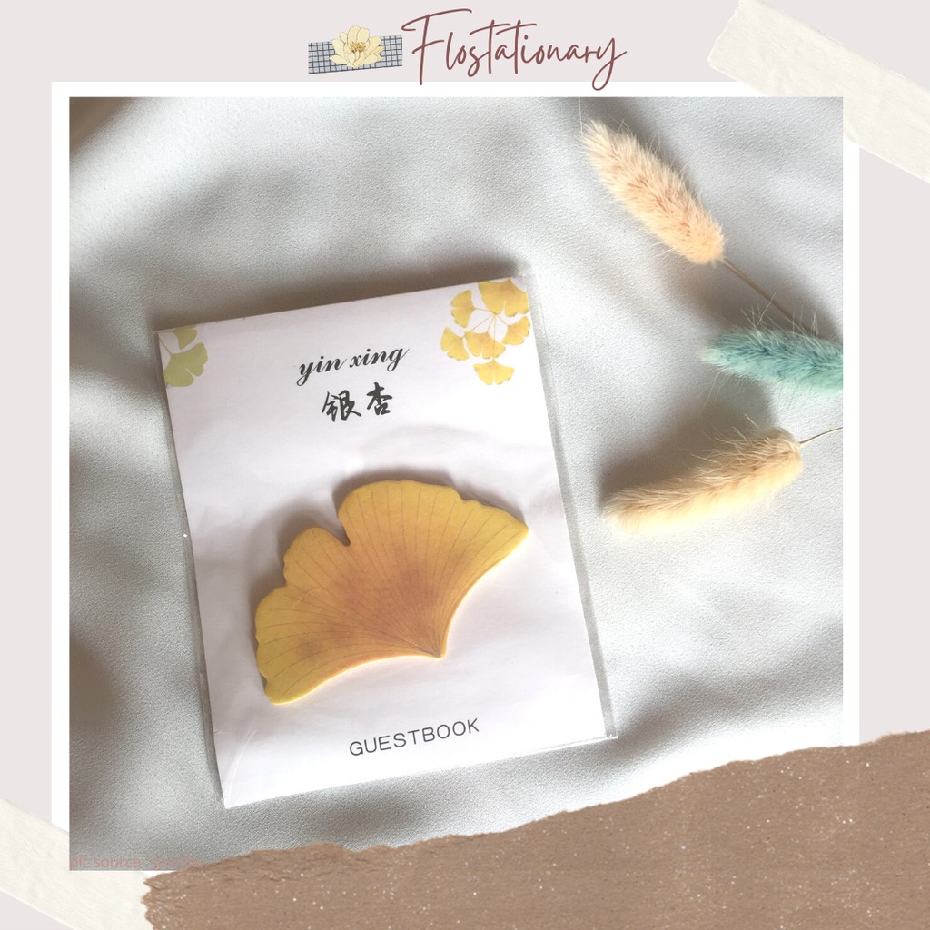 Jual Sticky Notes Leaf Post It Daun Korean Style Scrapbook Jurnal ...