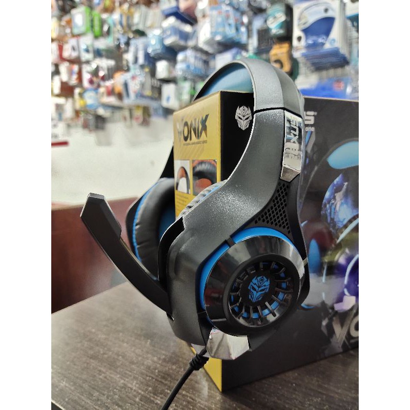 Jual Rexus F55 Headset Gaming Vonix With Mic LED F-55 | Shopee Indonesia