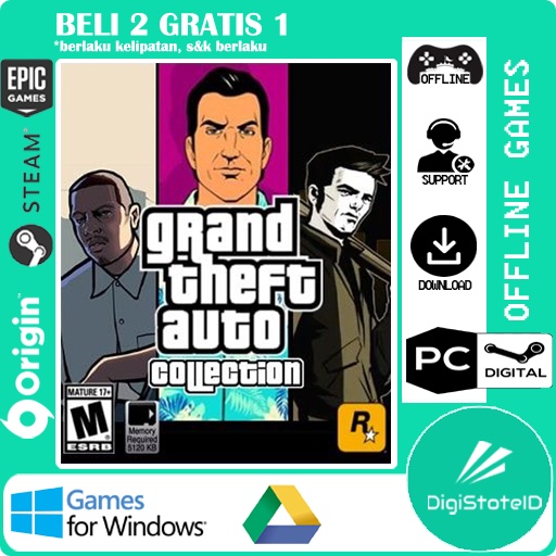 Jual GTA Series Collection - Game PC | Shopee Indonesia