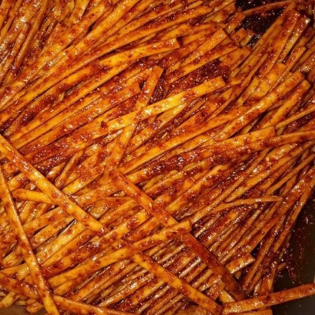Jual MIE LIDI GEPENG & KECIL (500gr & 1Kg) BUMBU BASAH/ Mie lidi pedas ...