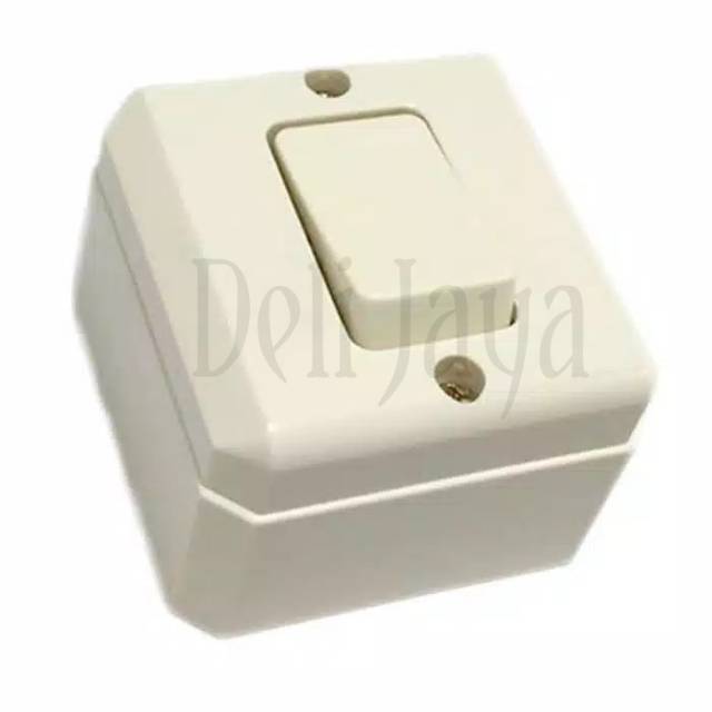 Jual Saklar Engkel Segi OB Timbul Saklar Tunggal Tahu Murah | Shopee ...