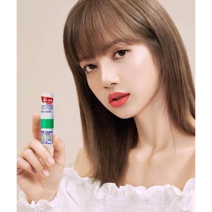 Jual POY-SIAN INHALER 2in1 THAILAND LISA BLACKPINK | Shopee Indonesia