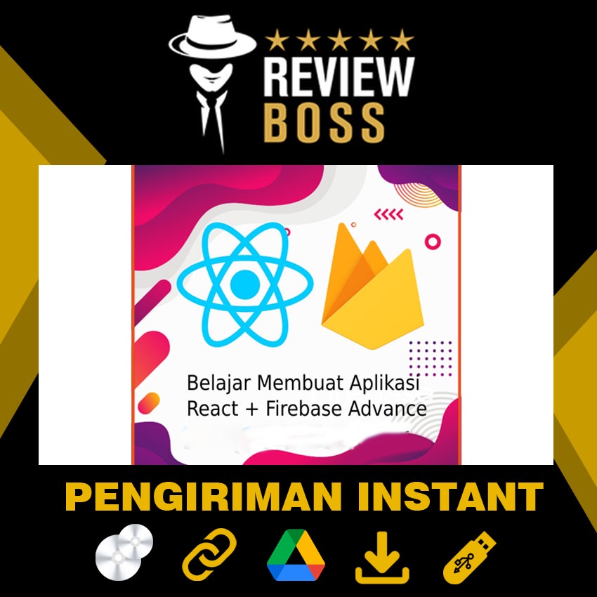 Jual BUNDLE TUTORIAL LENGKAP BELAJAR REACT JS FIREBASE STUDI KASUS APLIKASI KASIR | Shopee Indonesia