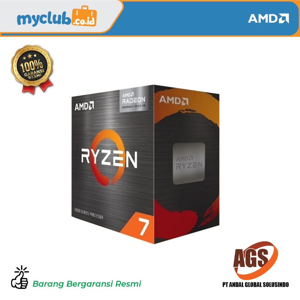 Jual AMD CPU Processor RYZEN 7 5700G wraith stealth cooler | Shopee Indonesia