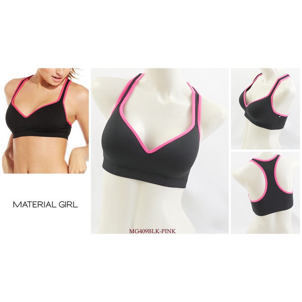 Jual Bra Sport Wanita Tanpa Kawat Busa Tipis Full Cup MATERIAL GIRL Pakaian Dalam Underwear ...
