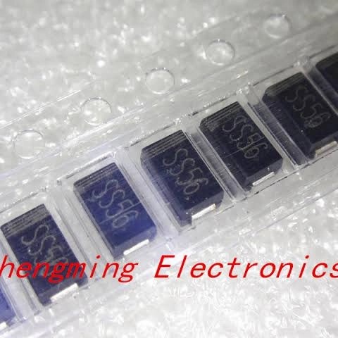 Jual SS56 SR560 SS 56 Diode Schottky SMD SMC Do-214AC 5V 60V Dioda Tempel | Shopee Indonesia